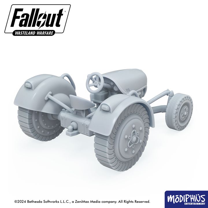 3D Printable Fallout: Terrain - Print at Home - Industrial Vehicles by ...